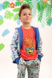 conjunto jogging para niños a croquer verano 2019 - Minilook