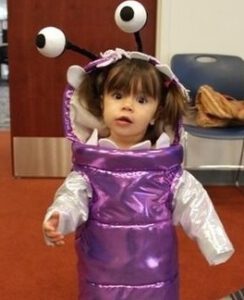 boo niña disfraz - Minilook