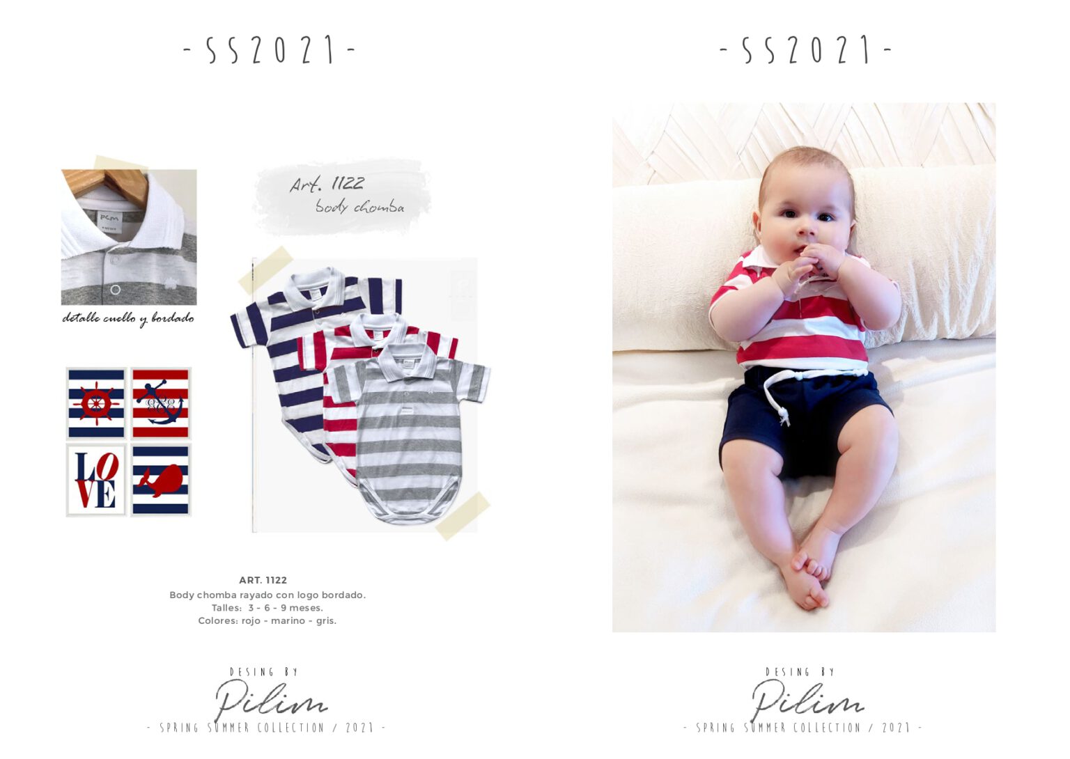 Catalogo de ropa para bebes – Pilim verano 2021 - Minilook