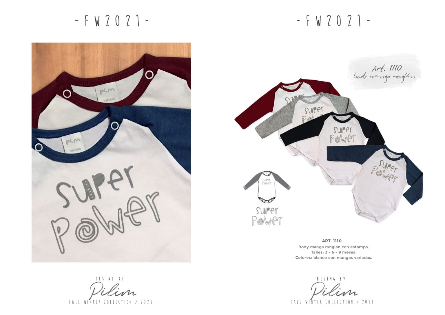 Ropa para bebes Pilim – Catalogo invierno 2021 - Minilook
