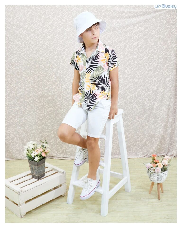 Colección de ropa para chicos Blueley verano 2023 - Minilook