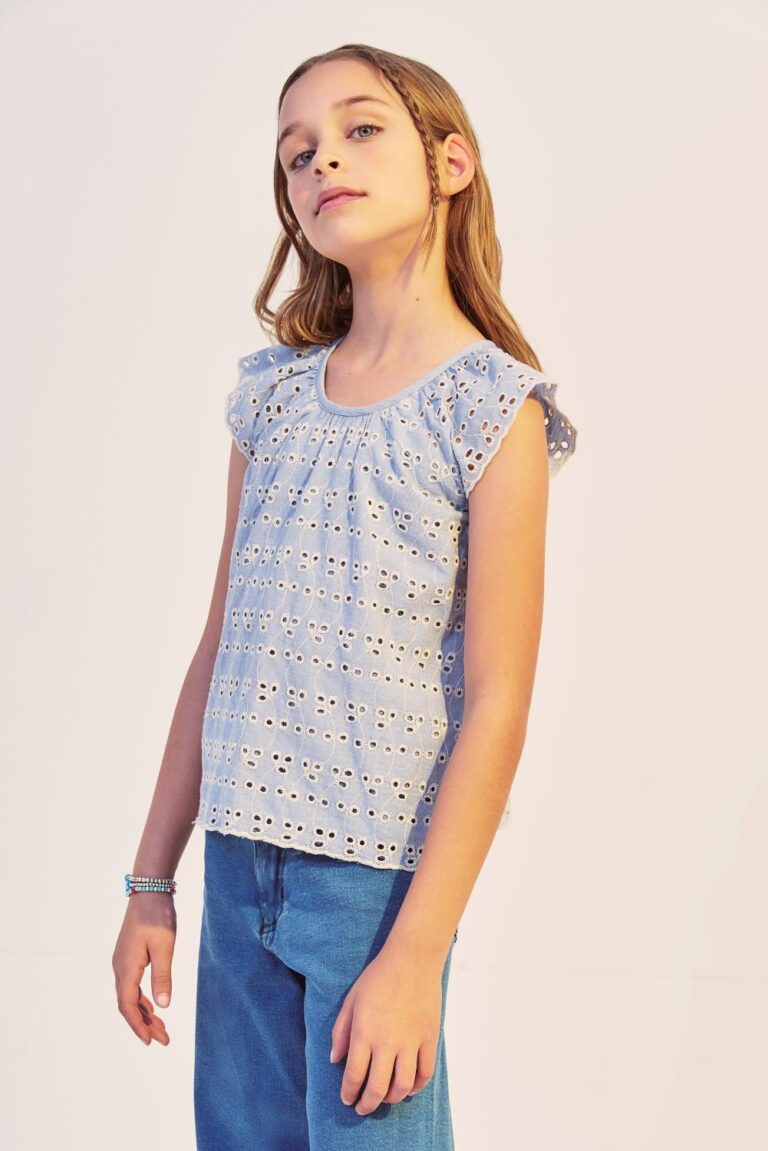 Blusas para niñas verano 2023- Rapsodia Girls - Minilook