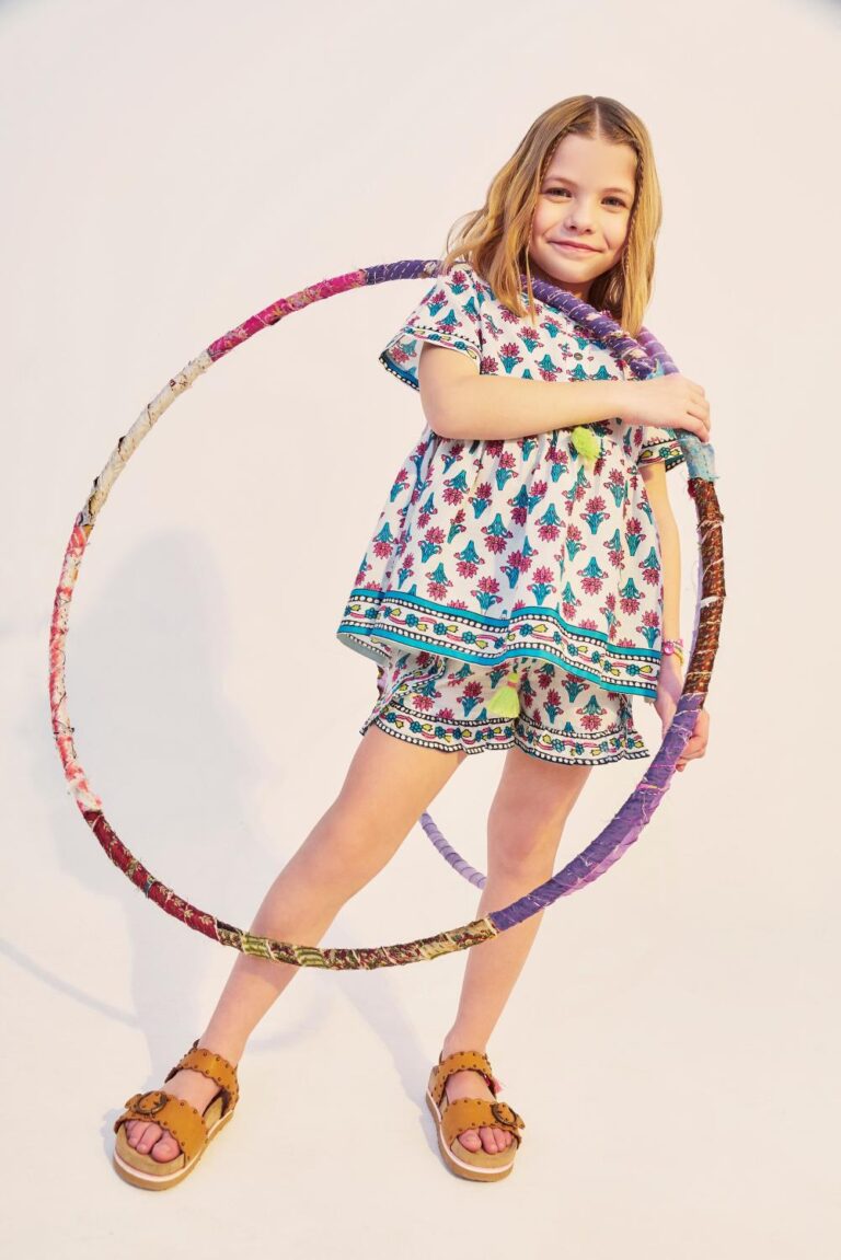 Blusas para niñas verano 2023- Rapsodia Girls - Minilook